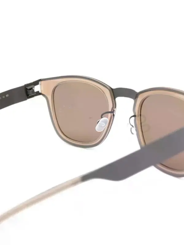 Mykita Delancey Square Frame Sunglasses - Brown