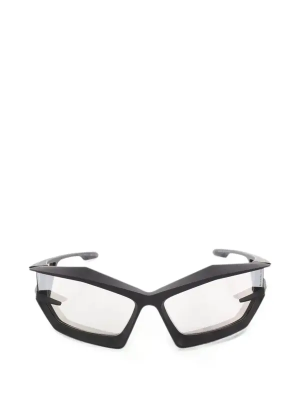 Givenchy Giv Cut Geometric Sunglasses - Black