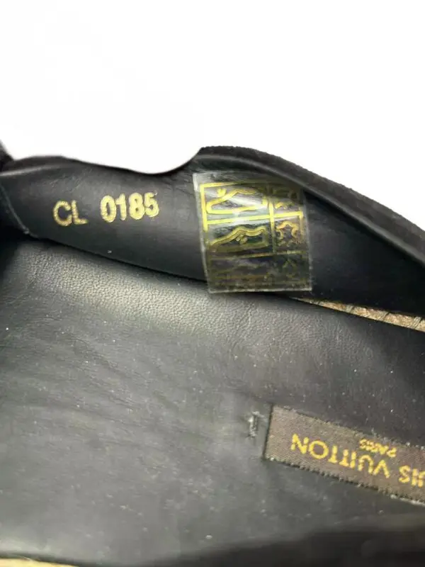 LOUIS VUITTON Late 2010s Front Pier Crystal-embellished Espadrilles