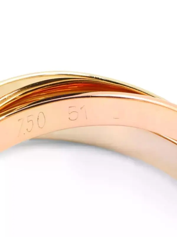 Cartier Trinity Ring In 18k Tri