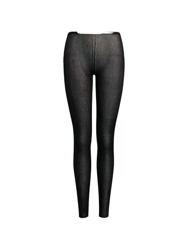 DONDUP Ribbed-knit Leggings