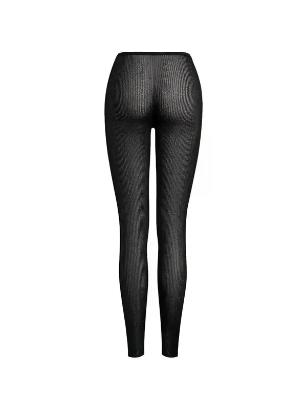 DONDUP Ribbed-knit Leggings
