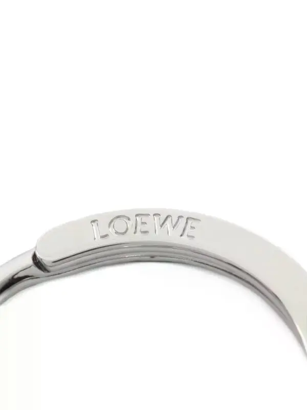 Loewe Anagram Key Ring - Silver