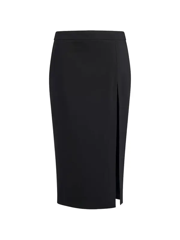 DONDUP Side-slit Maxi Skirt - Black
