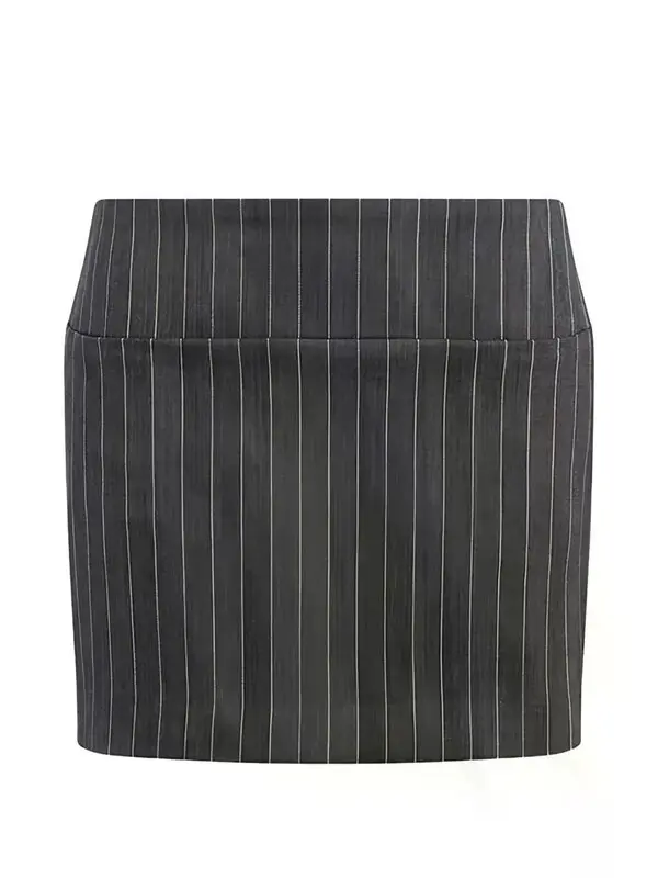 DONDUP Striped Mini Skirt