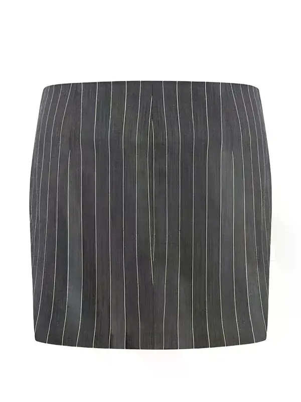 DONDUP Striped Mini Skirt