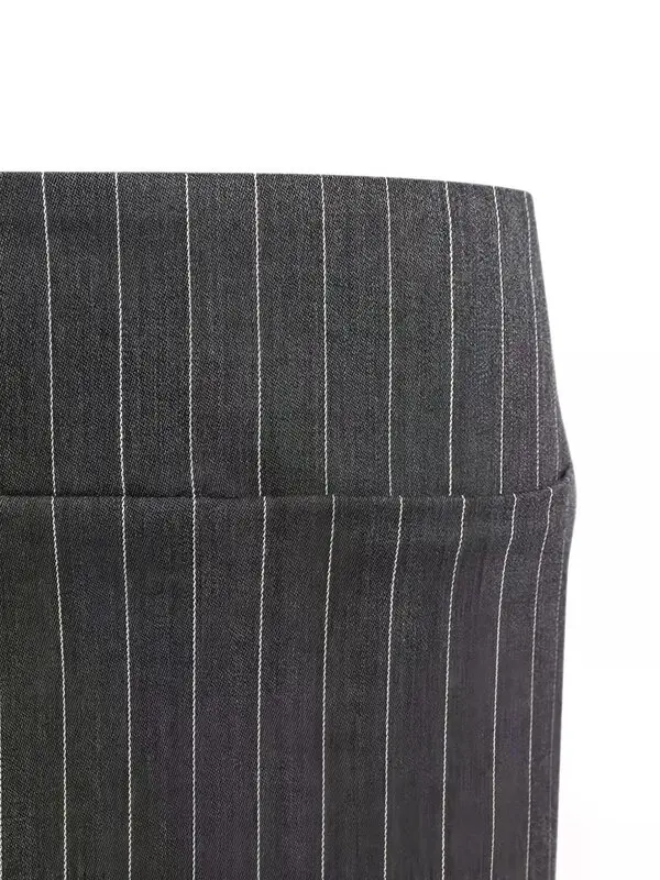 DONDUP Striped Mini Skirt