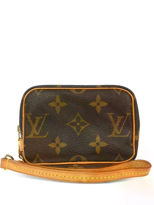 LOUIS VUITTON Monogram Trousses Wapity Pouch - Brown