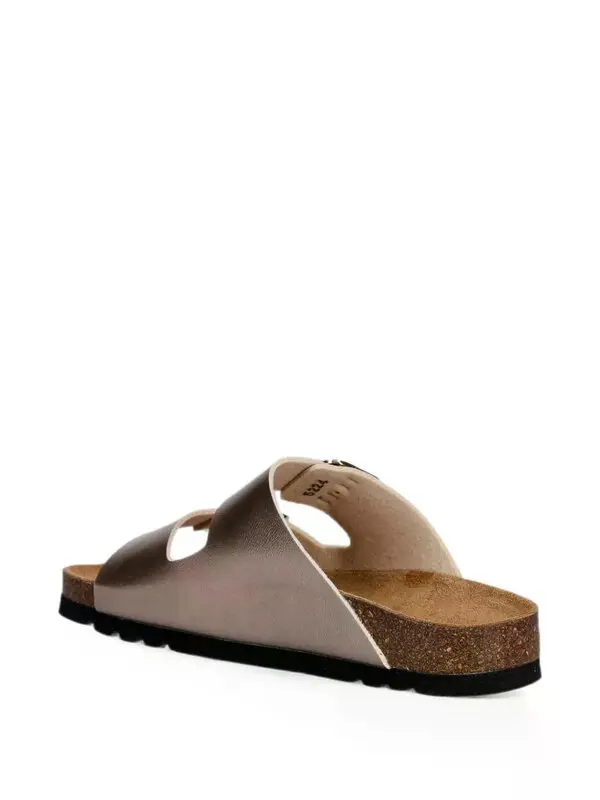 DR. SCHOLL'S SHOES Josephine Buckle-fastening Metallic Sandals