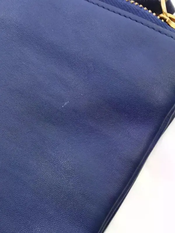 Celine Trio Leather Shoulder Bag