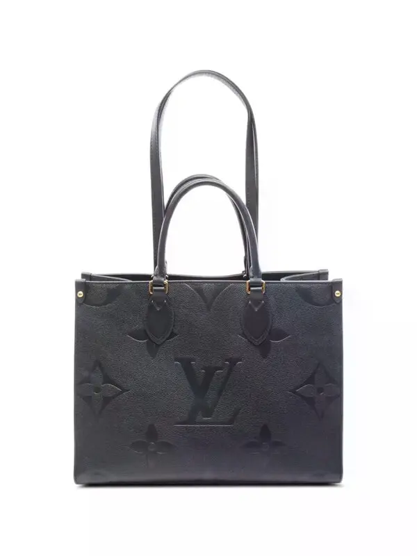 LOUIS VUITTON Monogram Empreinte Onthego Tote Bag - Black