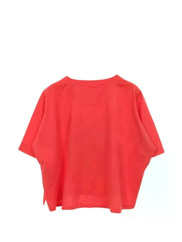 Hermès Cartouche Leclere Print Crewneck T-shirt - Red