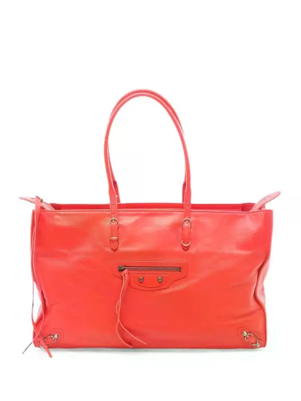 Balenciaga Paper Office Zip Tote Bag