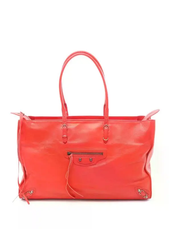 Balenciaga Paper Office Zip Tote Bag