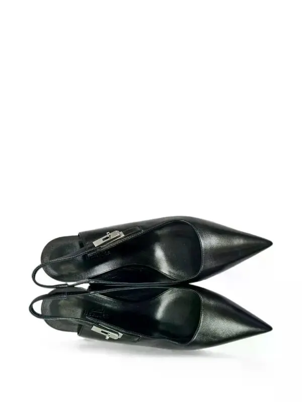 Hermès Kelly Turn-lock Slingback Pumps