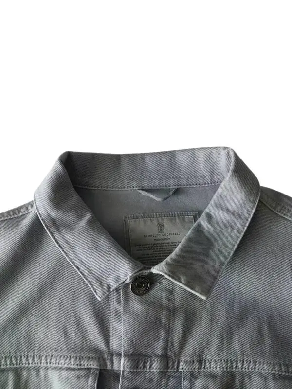 Brunello Cucinelli Washed Denim Jacket