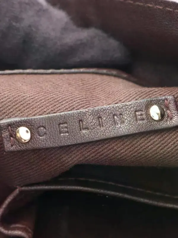 Celine Triomphe Leather Tote Bag