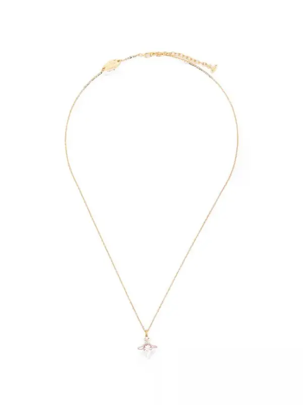 VIVIENNE WESTWOOD Ofelia Crystal Embellished Necklace - Gold