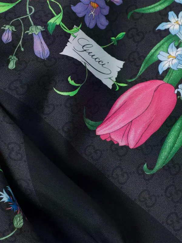 Gucci Flora Carré Scarf
