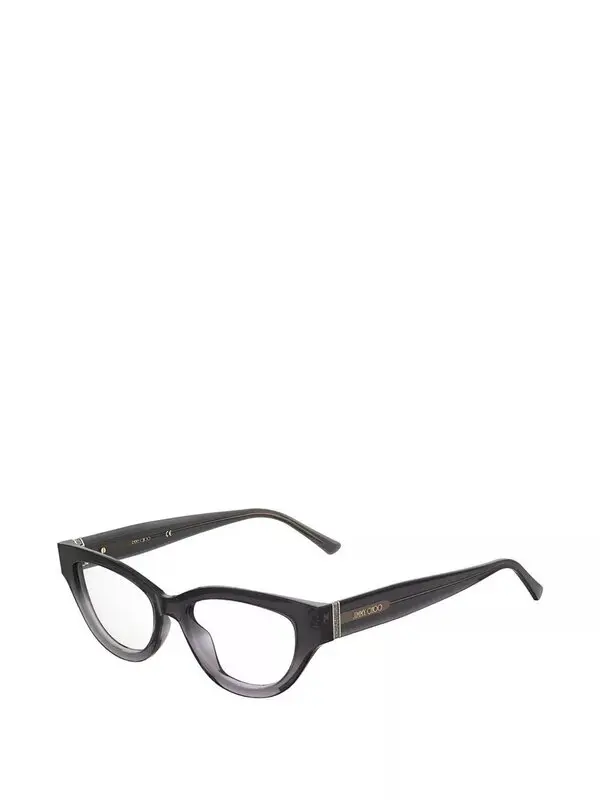 JIMMY CHOO Cat-eye Frame Eyeglasses - Grey