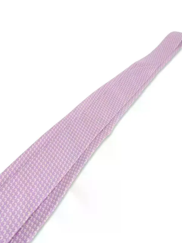 Hermès Geometric-pattern Tie