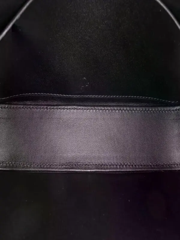 Celine 2025 Shiny Calfskin Triomphe Claude Shoulder Bag