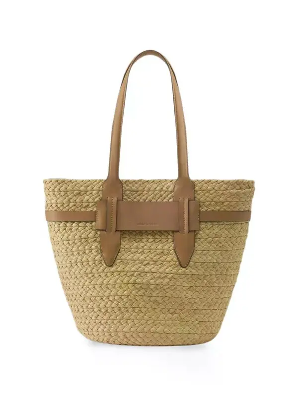 Helen Kaminski Woven Raffia Tote Bag
