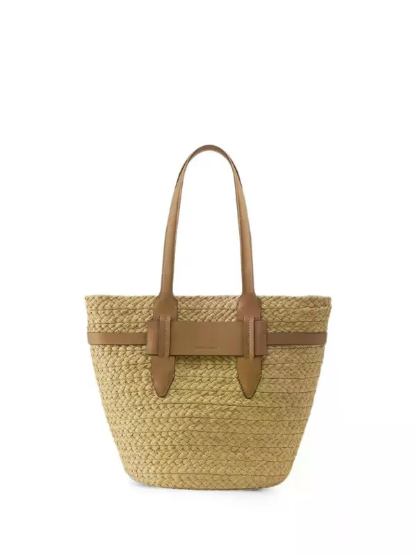Helen Kaminski Woven Raffia Tote Bag