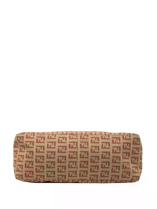 Fendi 2000-2010 Zucchino Canvas Pochette Shoulder Bag