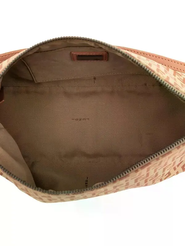 Fendi 2000-2010 Zucchino Canvas Pochette Shoulder Bag