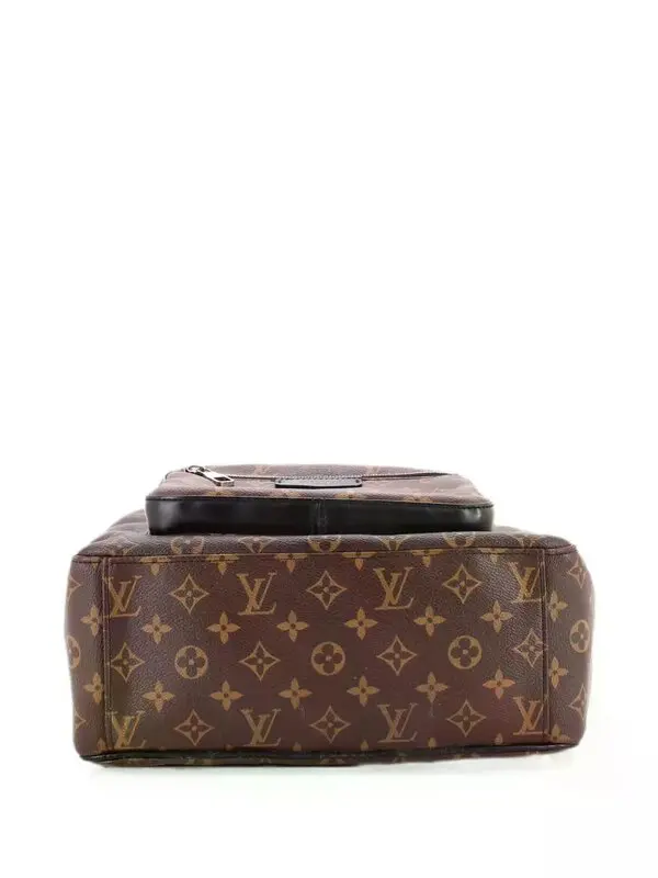LOUIS VUITTON Josh Macassar Monogram Canvas Backpack