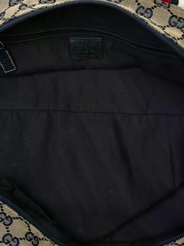 Gucci 2000-2015 Gg Canvas Web Tote Bag