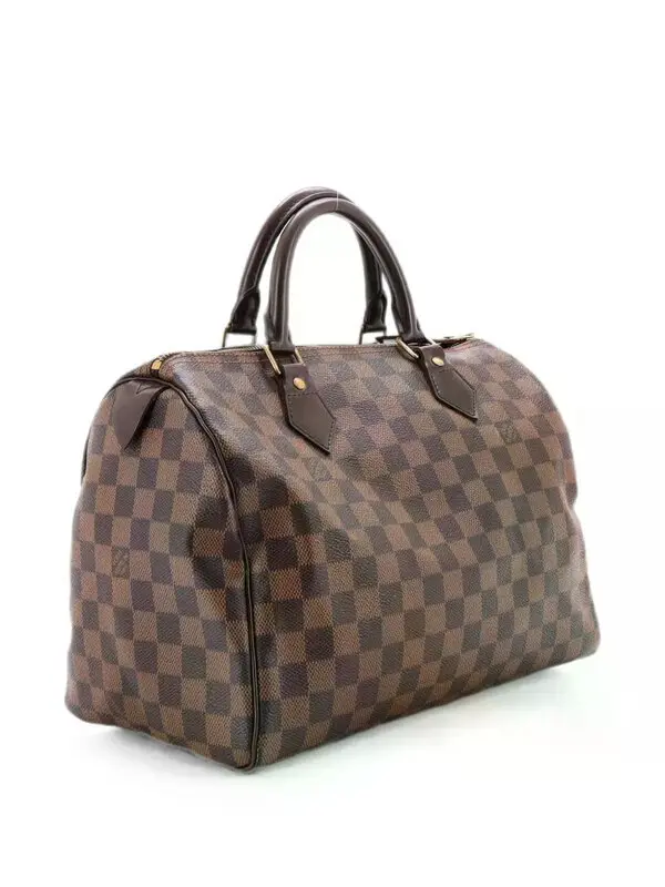 LOUIS VUITTON Speedy Handbag Damier 30 Satchel