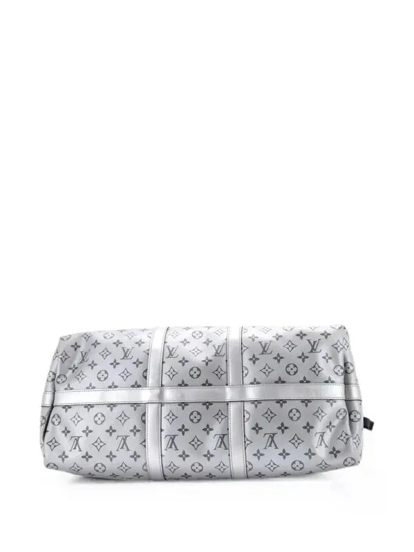 LOUIS VUITTON Keepall Bandouliere 50 Travel Bag - Black
