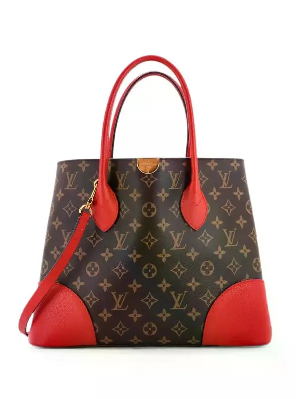 LOUIS VUITTON Monogram Canvas Flandrin Tote Bag - Brown