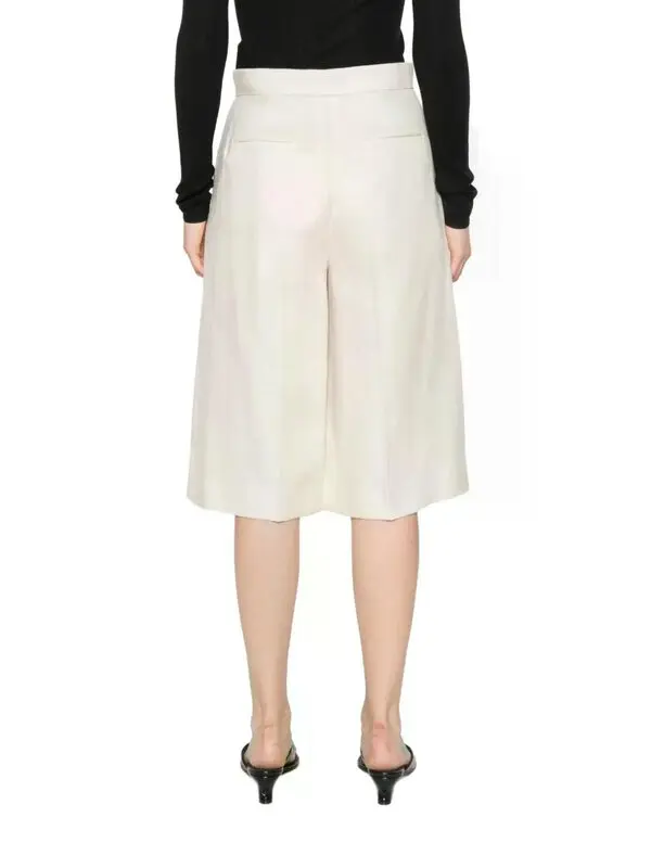 Max Mara Pressed Crease Pocket Shorts