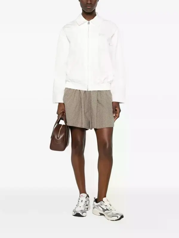 Kenzo Signature Embroidered Zip-up Jacket