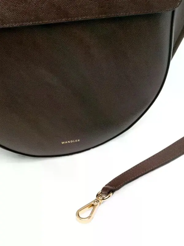 WANDLER Medium Hortensia Leather Tote Bag