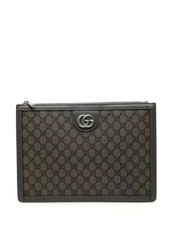Gucci Gg Supreme Ophidia Clutch Bag