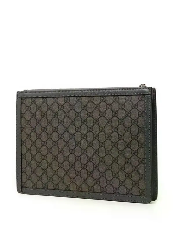 Gucci Gg Supreme Ophidia Clutch Bag