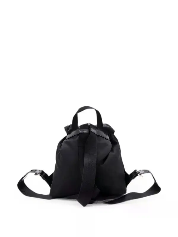 Prada Double Front Pocket Tessuto Small Backpack