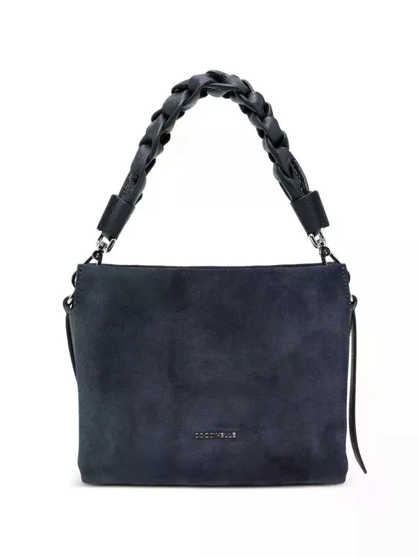 COCCINELLE Braided Handle Tote Bag - Blue