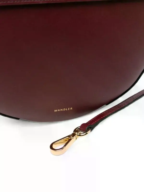 WANDLER Small Hortensia Leather Tote Bag
