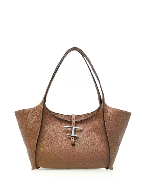 TOD'S T Timeless Leather Shoulder Bag