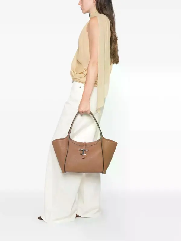 TOD'S T Timeless Shoulder Bag - Brown