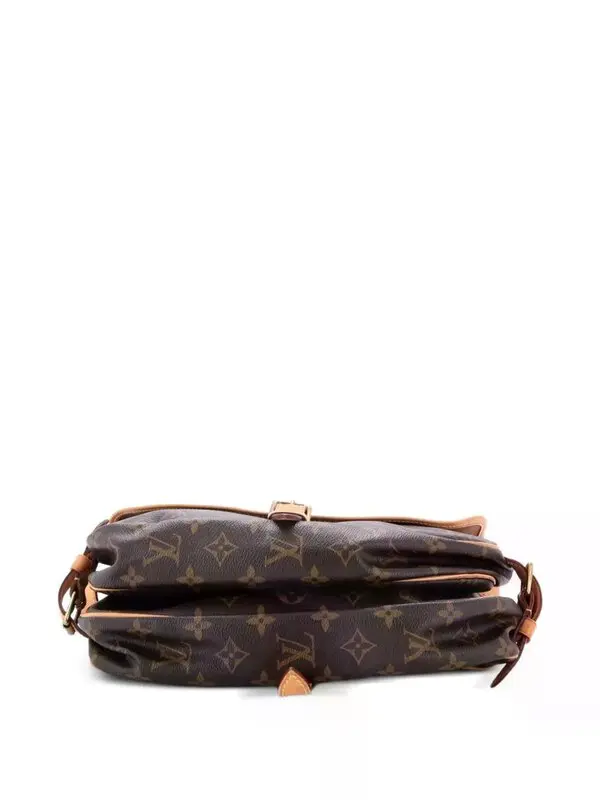 LOUIS VUITTON Saumur 30 Monogram Canvas Crossbody Bag - Brown