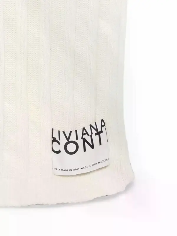 Liviana Conti Ribbed-knit Scarf