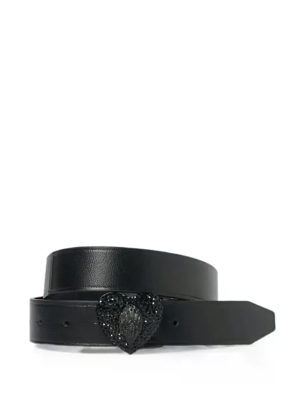 Kurt Geiger Eagle Heart Crystal-embellished Belt