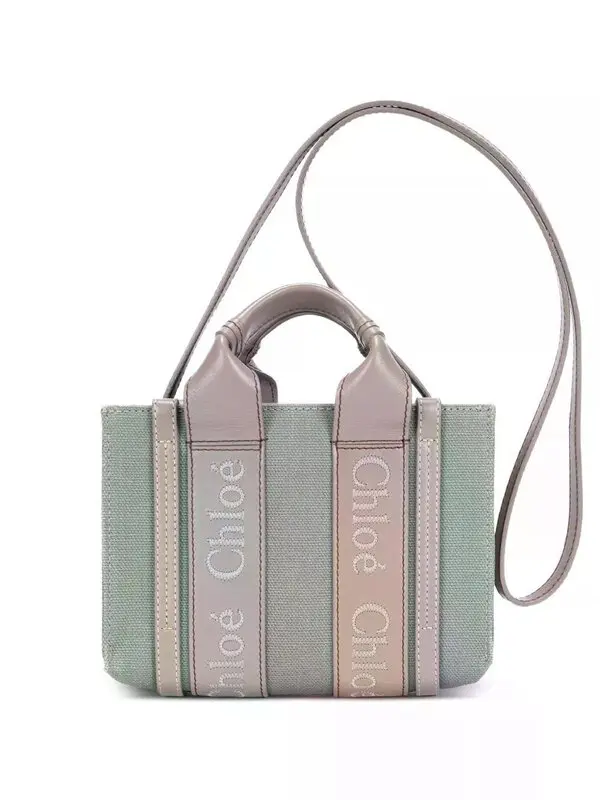 Chloé Woody Tote Bag - Green