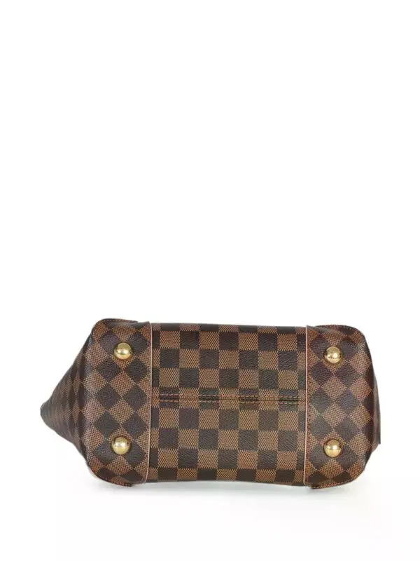 LOUIS VUITTON 2015 Pm Caissa Damier Ebene Tote Bag